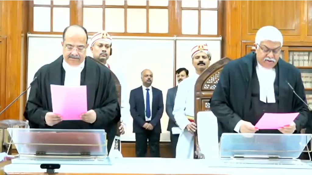 Justice Atul Sreedharan takes oath at Allahabad High Court