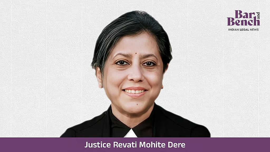 "A soft voice and an iron resolve": Justice Revati Mohite Dere to begin ...