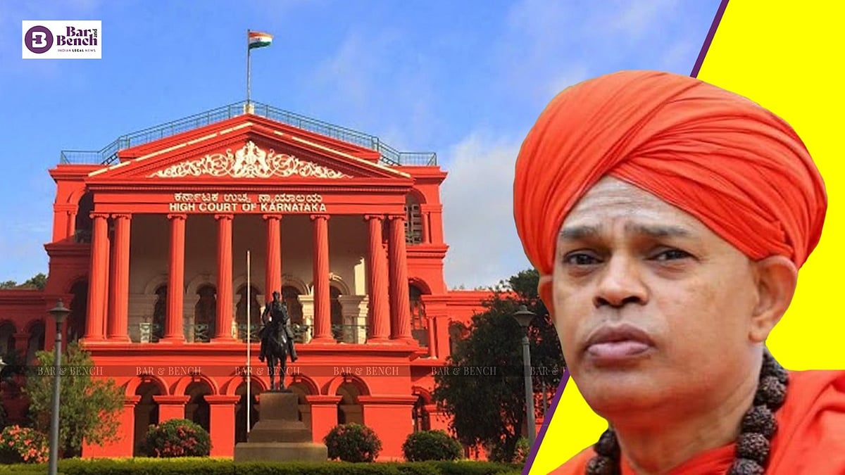 POCSO case: HC adjourned hearing of Shivamurthy Murugha Sharanaru's ...