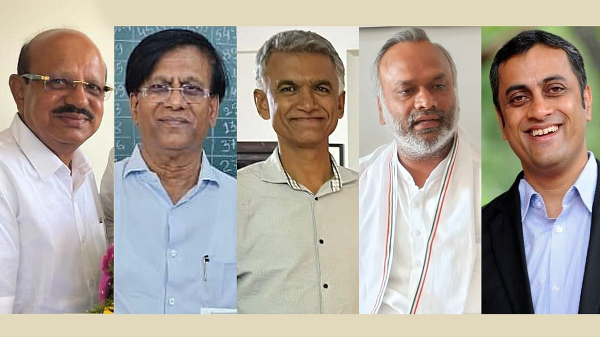 Basavaraj Rayareddy, Krishna Byre Gowda, Priyank Kharge and Ponnanna ...