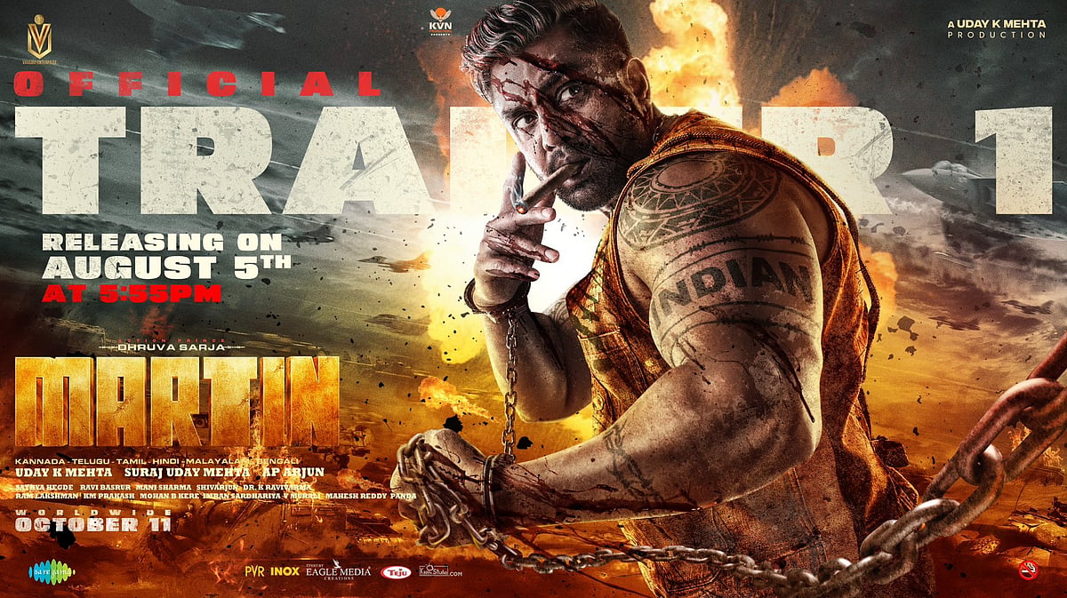 HC directs use of 'AP Arjun Film' tagline in 'Martin' movie poster