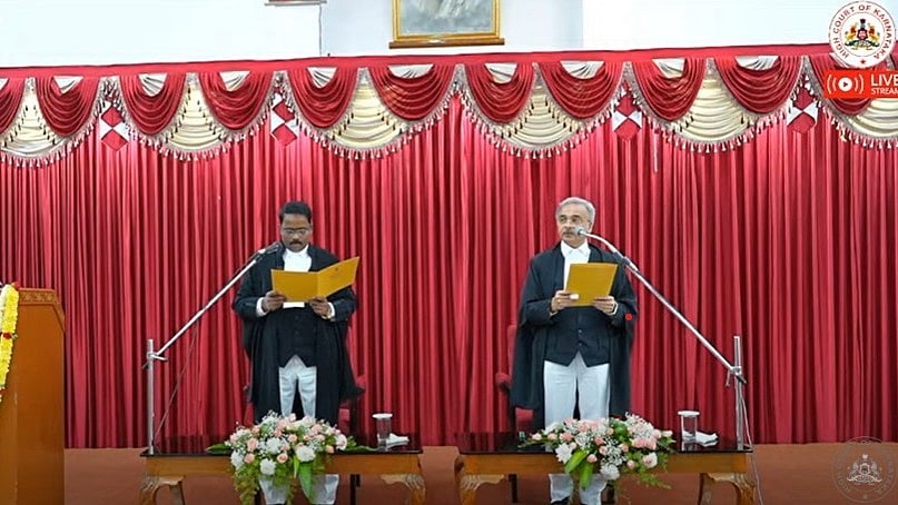 Justice S Rachaiah takes oath as permanent Judge of High Court