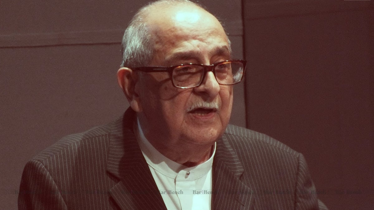 In Conversation with the living legend of law - Fali Sam Nariman - B&B