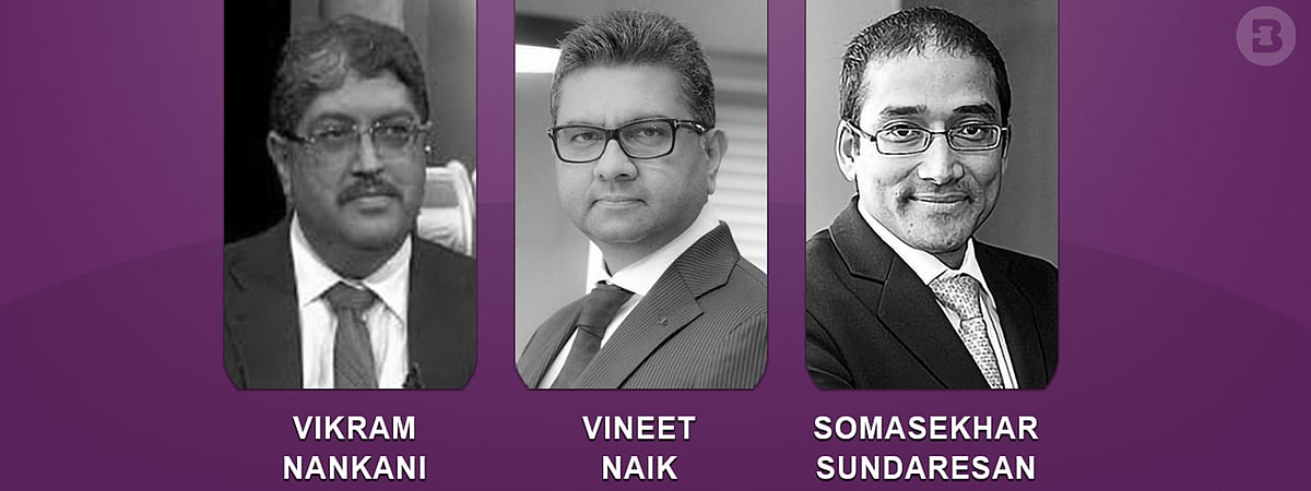 COVID-19 pandemic: Vikram Nankani, Vineet Naik, Somasekhar with Naik ...