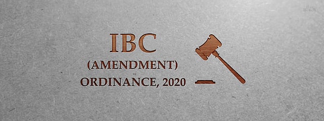 IBC Amendment Ordinance, 2020: Some More Questions and (Possible) Answers