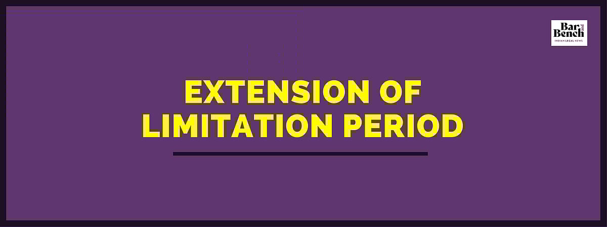 Period of Limitation for filing in all District Courts/Tribunals in ...