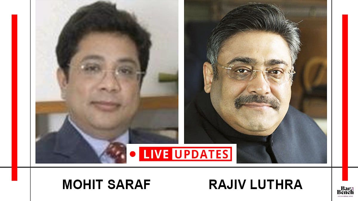 Mohit Saraf v. Rajiv Luthra in Delhi HC [LIVE UPDATES]