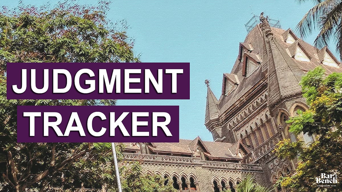 Bombay High Court Judgment Tracker: July 2022
