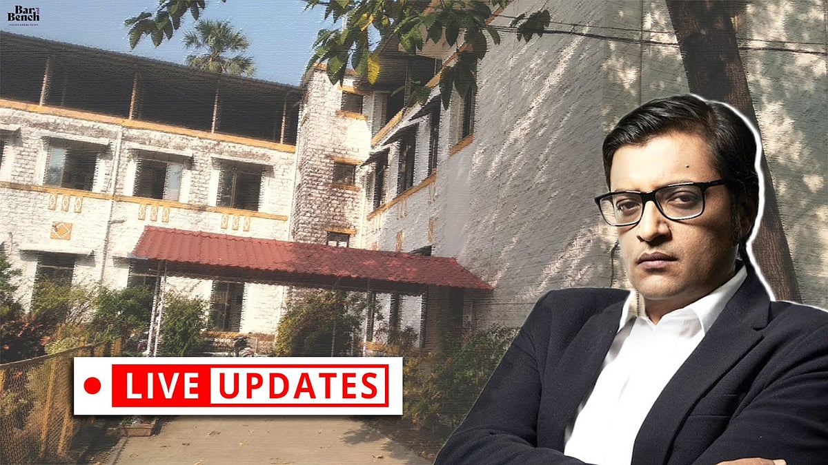 [Arrest of Arnab Goswami] Alibaug Court hears plea for police custody ...