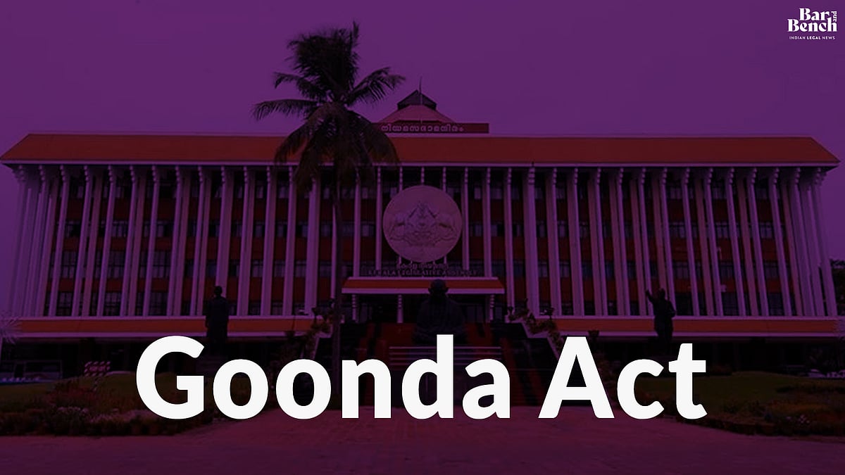 Constitutionality of Kerala Anti-Social Activities Prevention Act ...