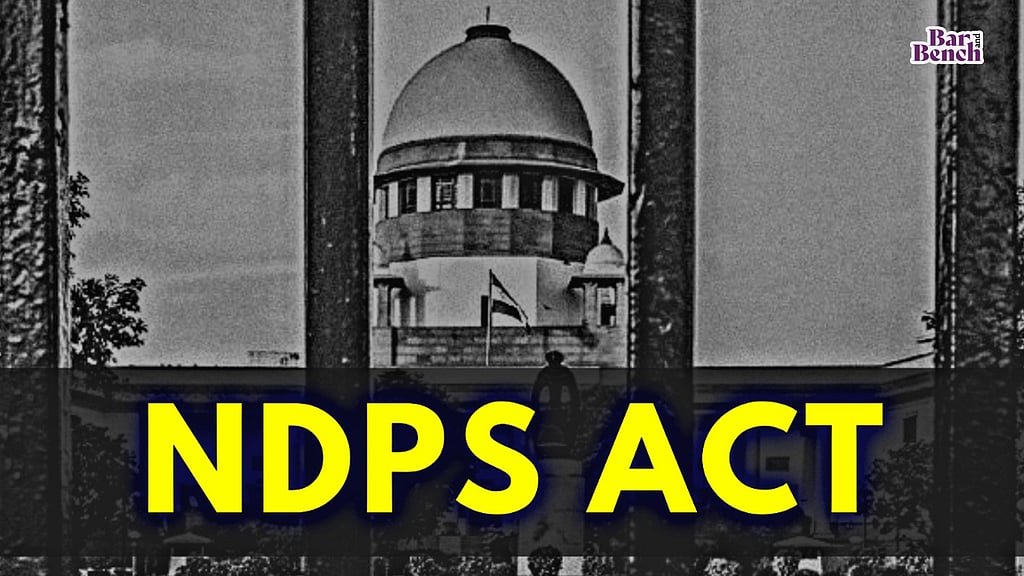 NDPS Act: Supreme Court explains law on presence of gazetted officer ...