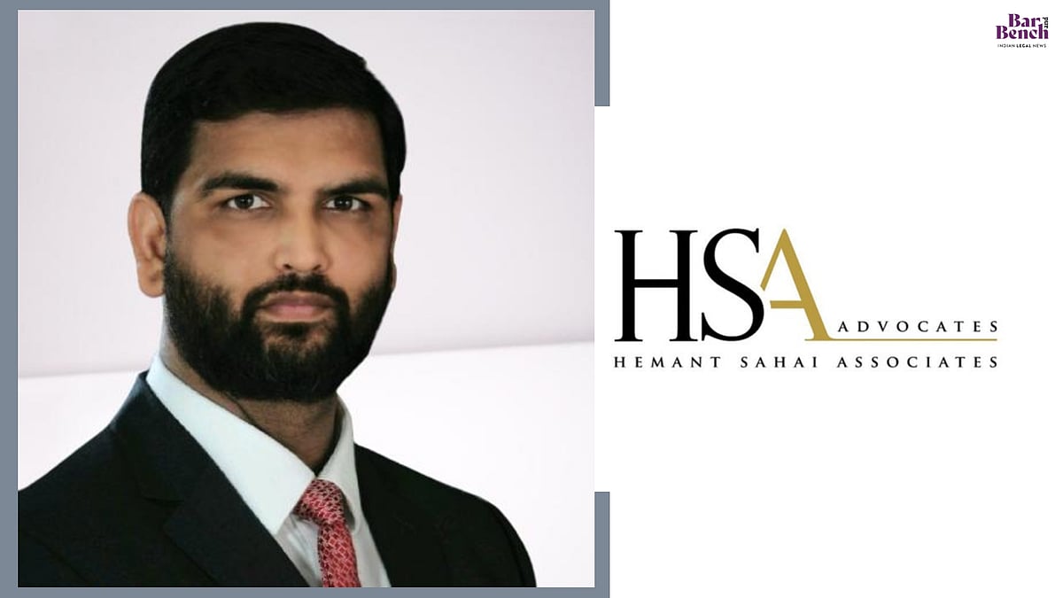 ELP lawyer Ravi Jain joins HSA Advocates as a Partner