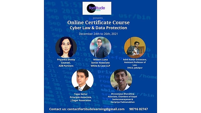 Fortitude Learning is conducting an online 3-day certificate course on ...
