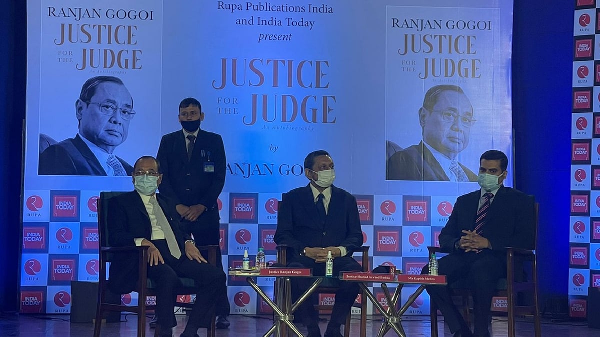 Book Launch: Former CJI Ranjan Gogoi's autobiography 'Justice for the ...