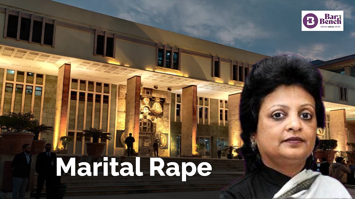 Exception for marital rape under Section 375 IPC must be viewed as an ...