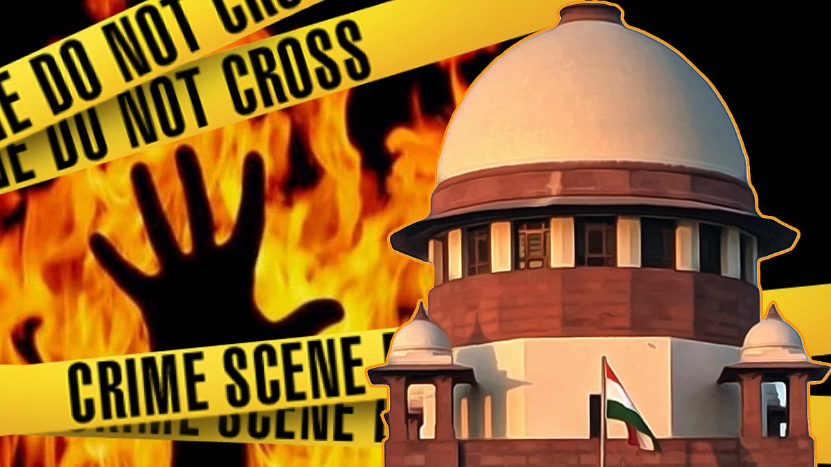 Man tries to immolate himself outside Supreme Court