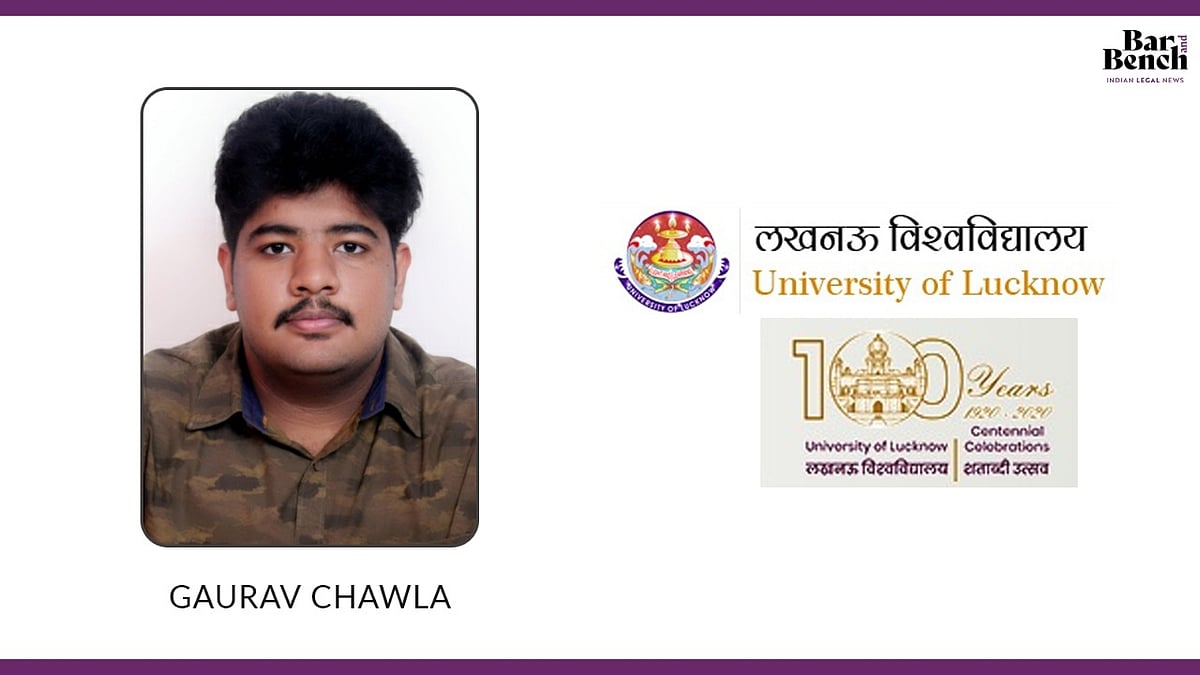 Know your Campus Ambassador: Gaurav Chawla, Faculty of Law, Lucknow ...