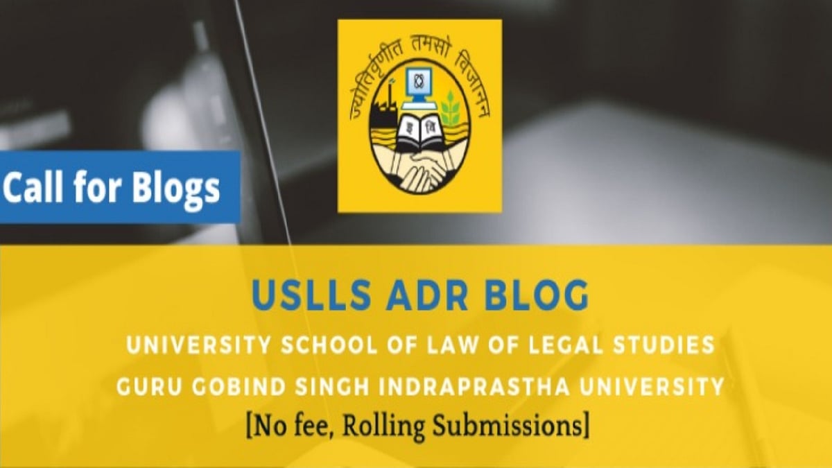 Call for Blogs: USLLS ADR Blog (Rolling Submissions)