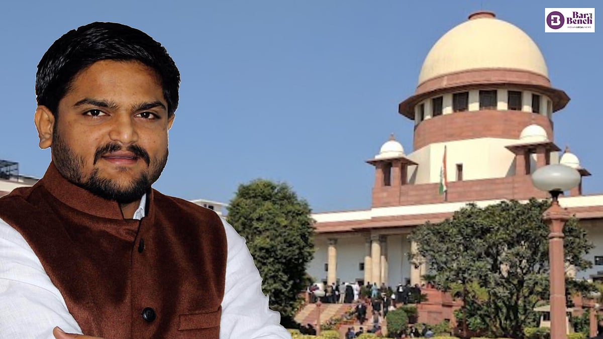 Supreme Court stays conviction of Congress leader Hardik Patel in riots ...