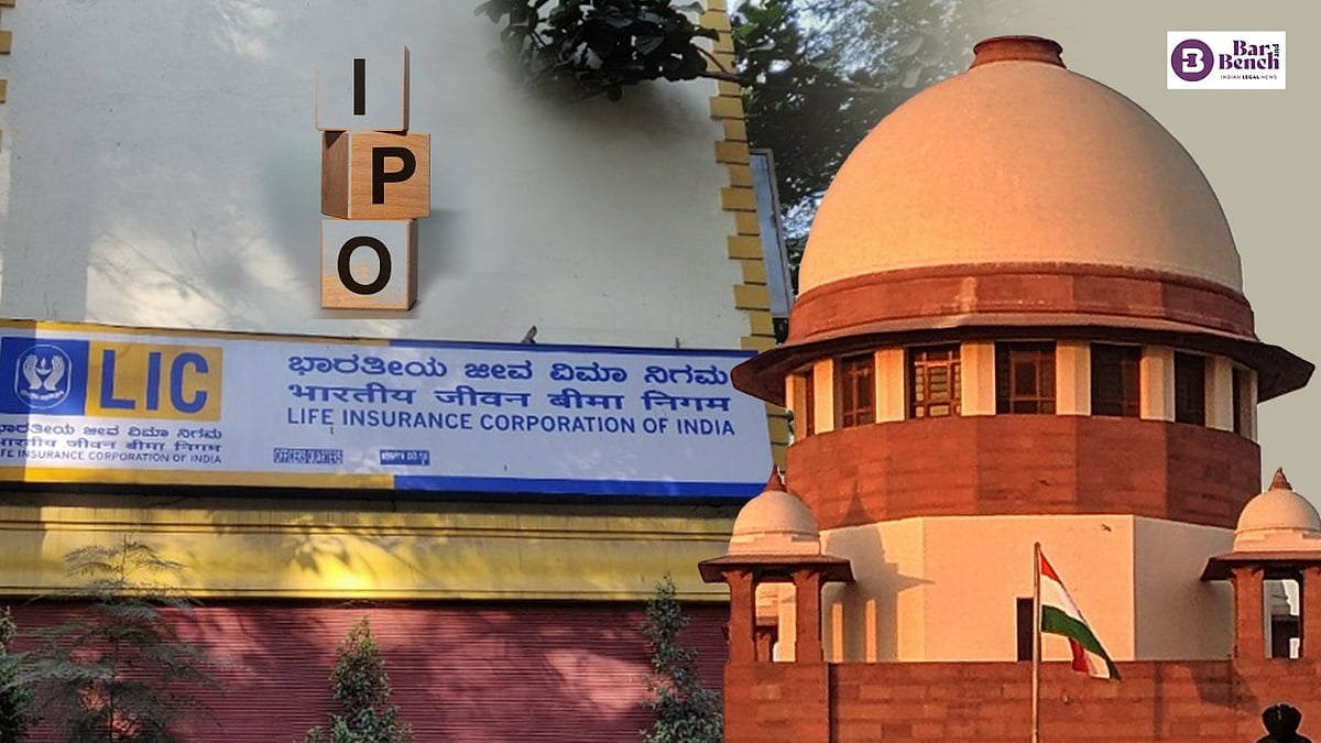 [BREAKING] Supreme Court refuses interim relief in challenge to LIC IPO ...