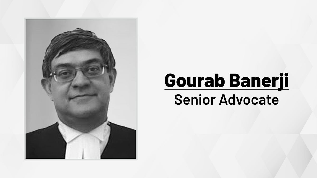 Senior Advocate Gourab Banerji appointed sole arbitrator by Supreme ...