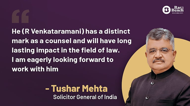 India's new Attorney General, Senior Advocate R Venkataramani ...