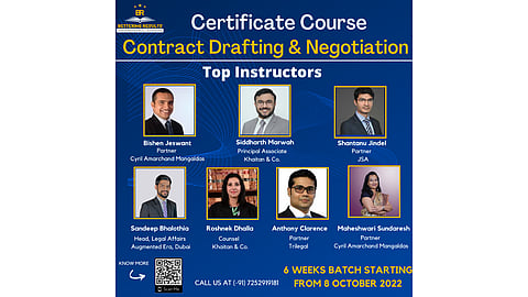 Learn Contract Drafting & Negotiation from Top Law Firm Partners