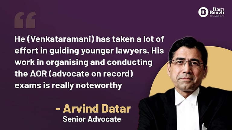 India's new Attorney General, Senior Advocate R Venkataramani ...