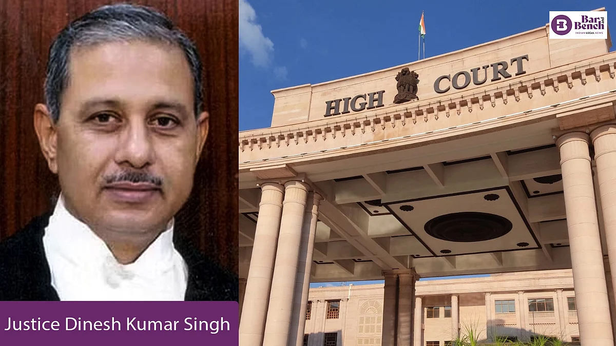 Awadh Bar Association Decides Not To Organize Farewell Function For Justice Dinesh Kumar Singh