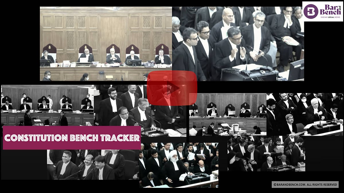 Constitution Bench Tracker: Status of hearings before the Supreme Court ...