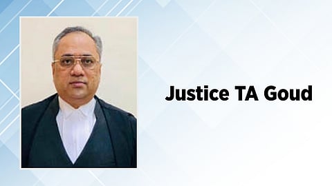 Central government notifies appointment of Justice TA Goud as Acting ...