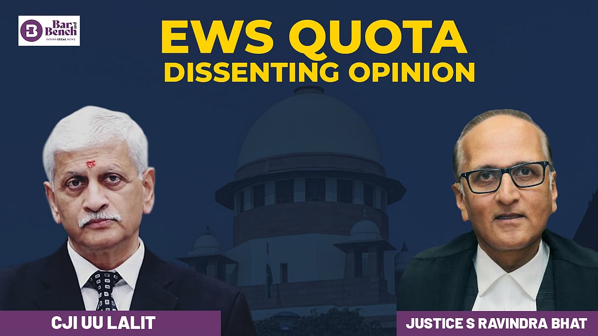 Excluding SC/ ST, OBC from EWS reservation amounts to heaping fresh ...