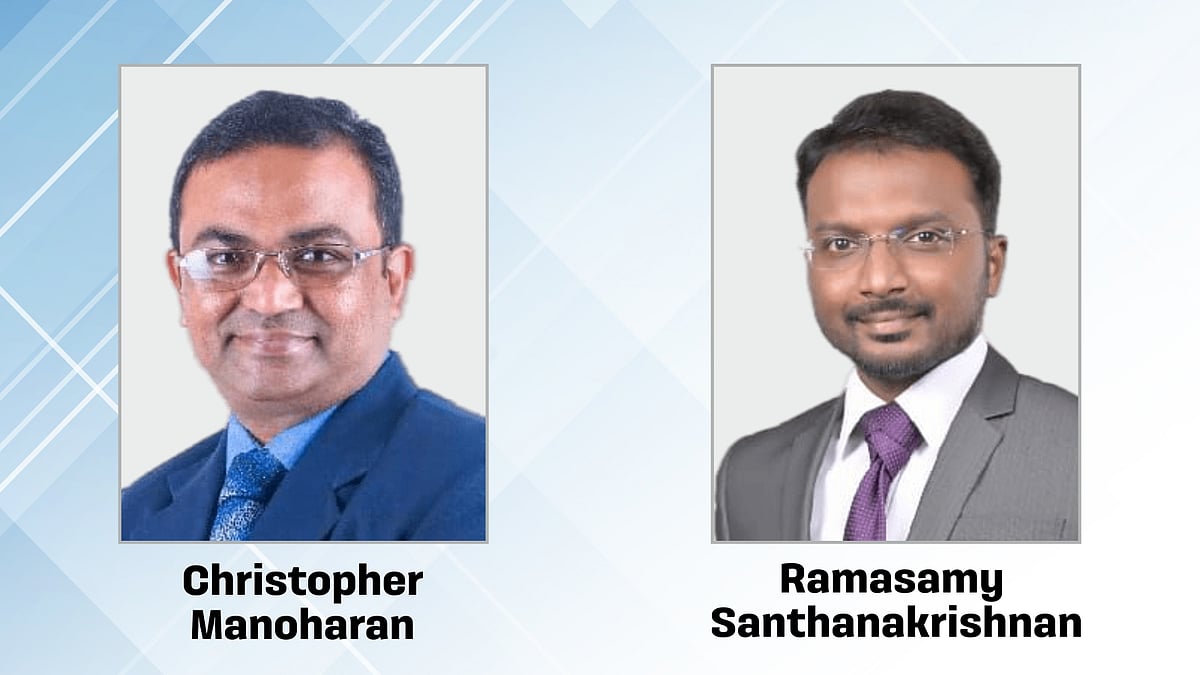 Christopher Manoharan and Ramasamy Santhanakrishnan join partnership at ...