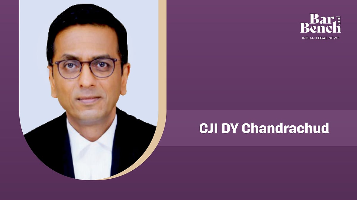 "Very easy to criticise Registry": CJI DY Chandrachud on matter being ...