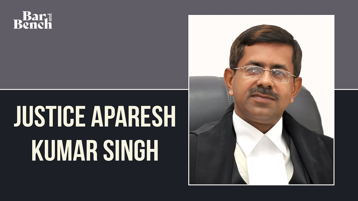 Central government notifies appointment of Justice Aparesh Kumar Singh ...
