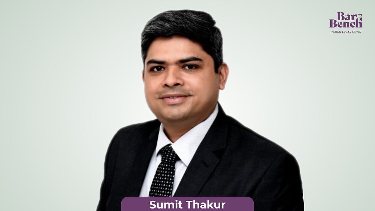 Sumit Thakur joins Allcargo Logistics as Vice President & Head Legal