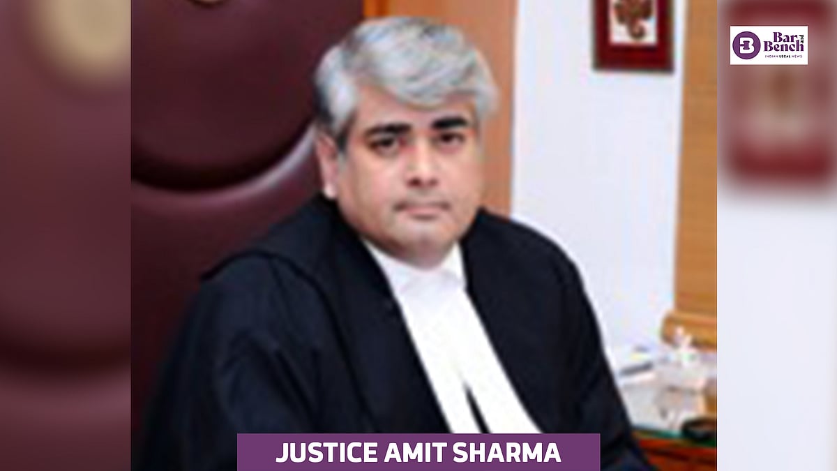 Justice Amit Sharma takes oath as permanent judge of Delhi High Court