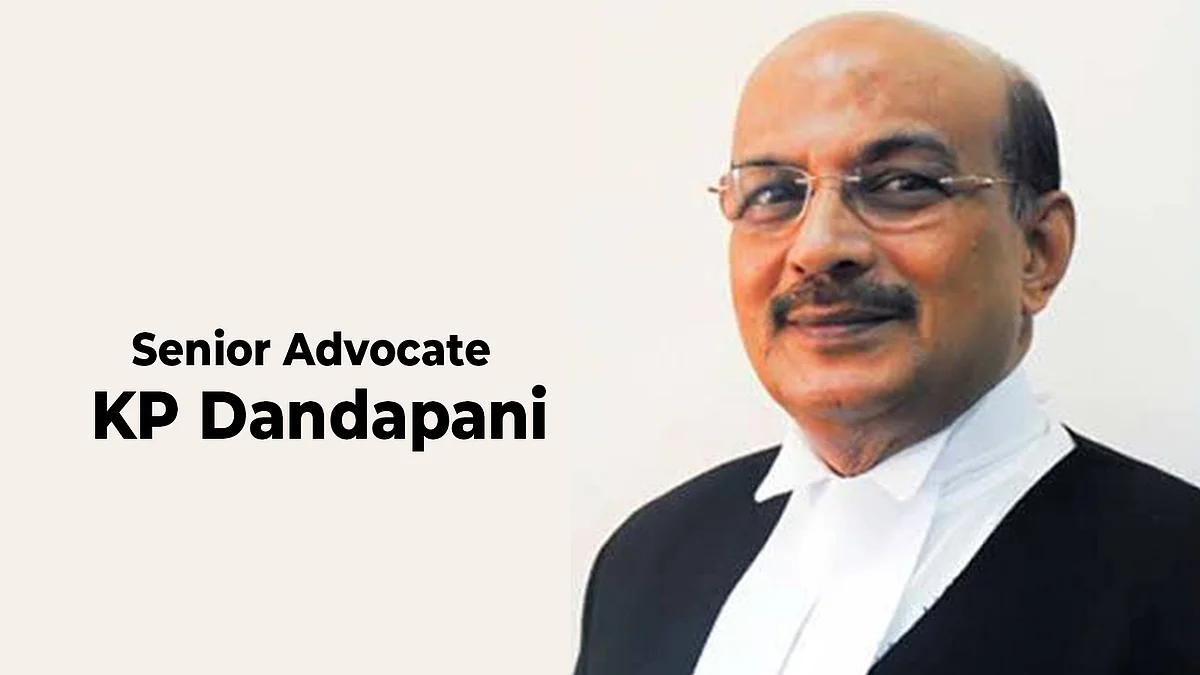 Senior Advocate and former Kerala Advocate General KP Dandapani passes away Senior Advocate and former Kerala Advocate General KP Dandapani passes away