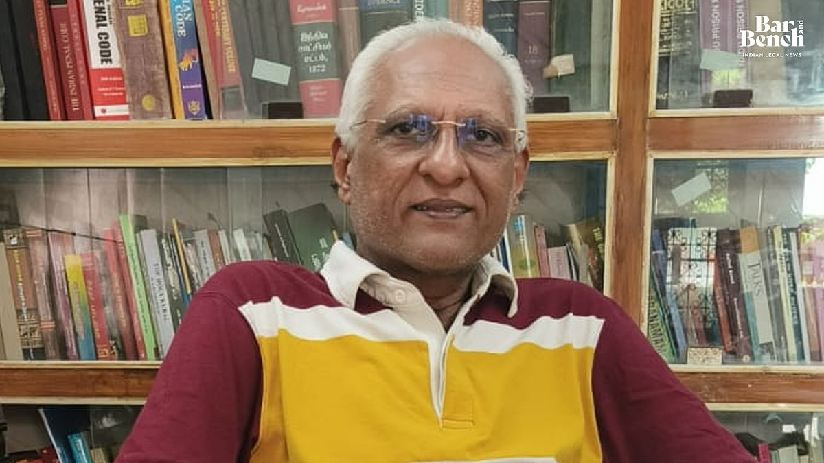 Former Madras High Court judge Justice PN Prakash designated Senior ...