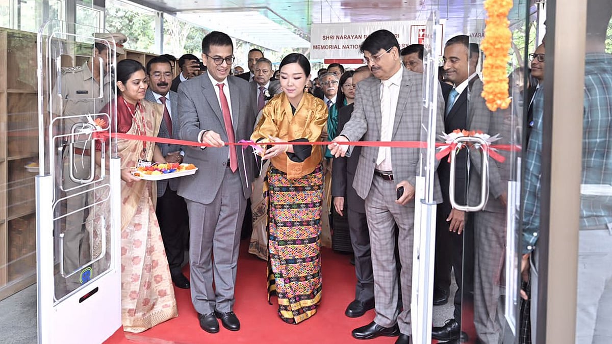 CJI DY Chandrachud inaugurates redeveloped law library at NLSIU Bangalore