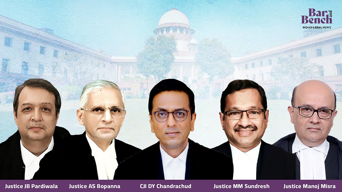 Supreme Court forms new Constitution Bench to hear three cases