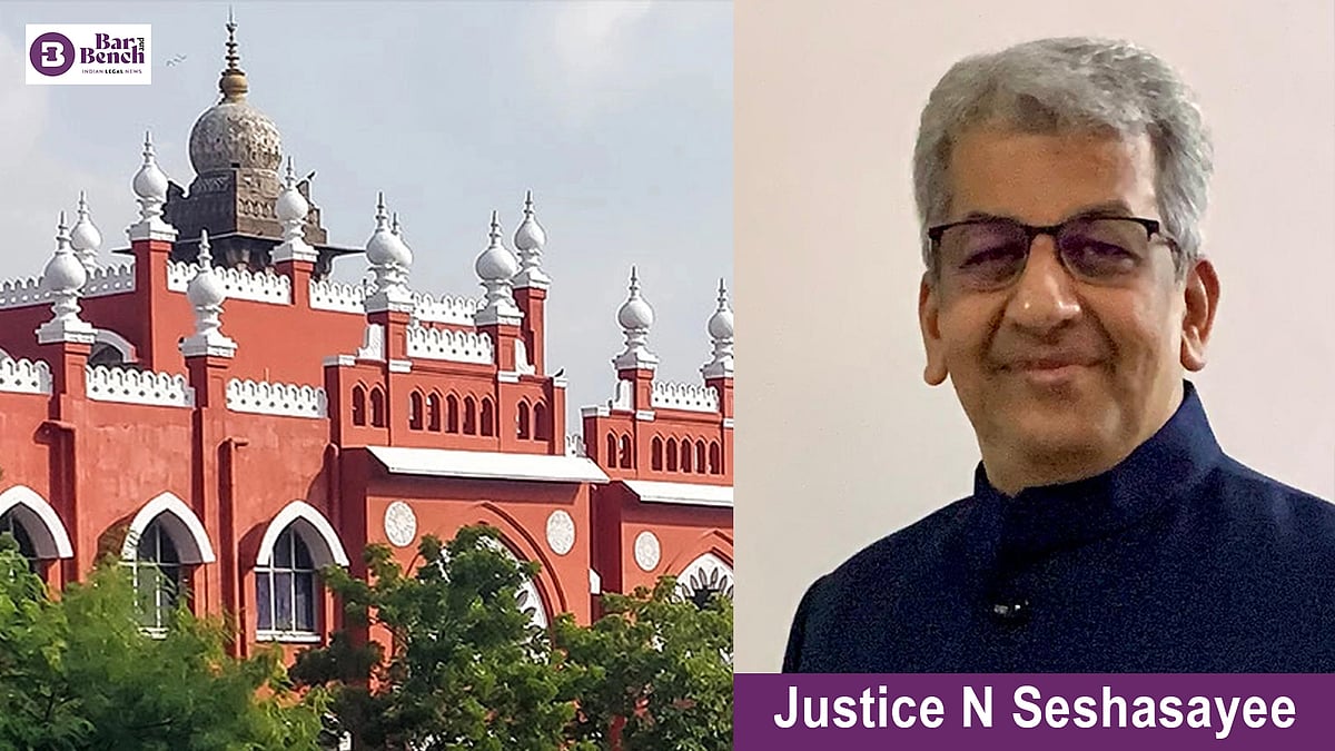 Justice Seshasayee of Madras High Court hits petition out of the park ...