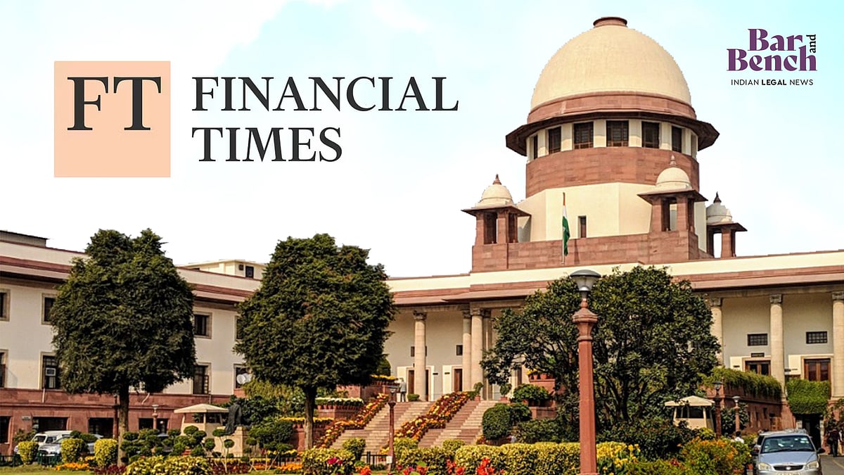 Supreme Court grants interim relief to Financial Times journalists ...