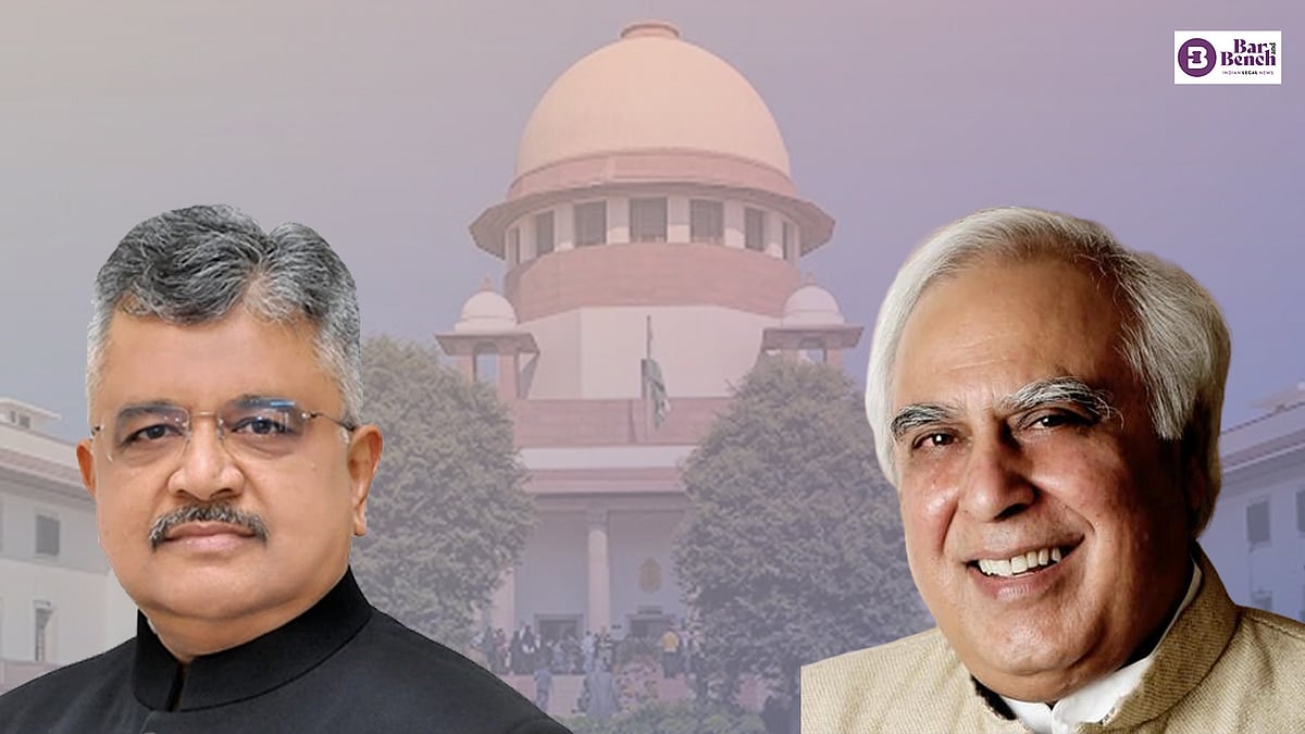SG Tushar Mehta and Kapil Sibal on the same page? Find out what Supreme ...