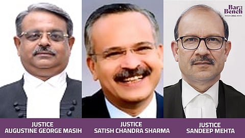 Centre clears appointment of Justices Satish Chandra Sharma, Augustine ...