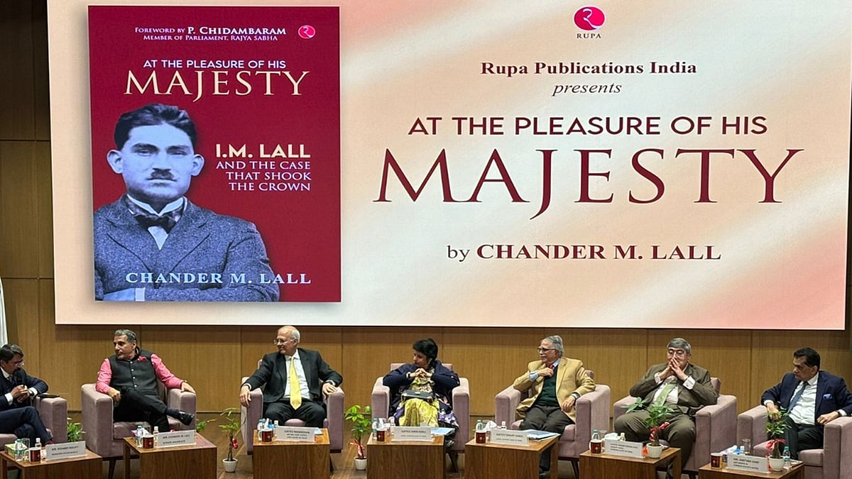Senior Advocate Chander Lall launches 'At the Pleasure of His Majesty ...