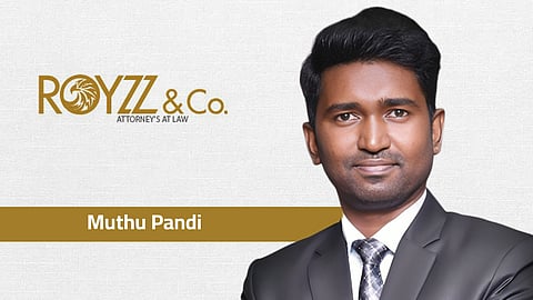 Royzz & Co. elevates Muthu Pandi to Partnership