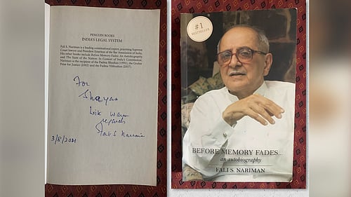 Up-close with a legend: A tribute to Fali Sam Nariman