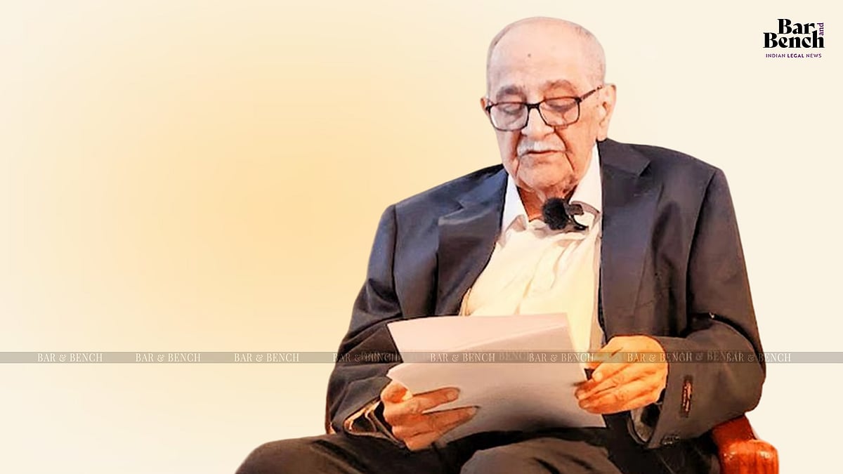 Eminent Jurist Senior Advocate Fali Nariman passes away