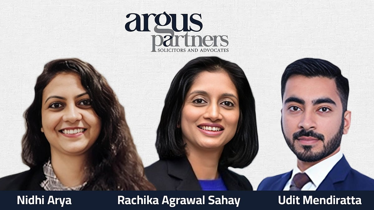 Argus Partners promotes Nidhi Arya, Rachika Agrawal Sahay and Udit ...